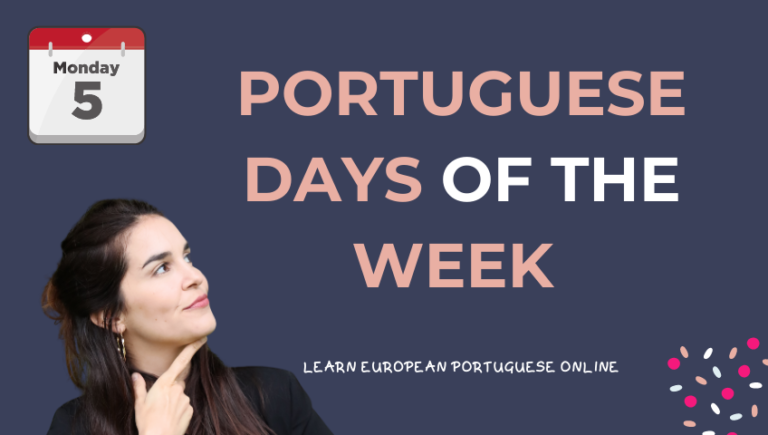Portuguese Days Of The Week | Mia Esmeriz Academy
